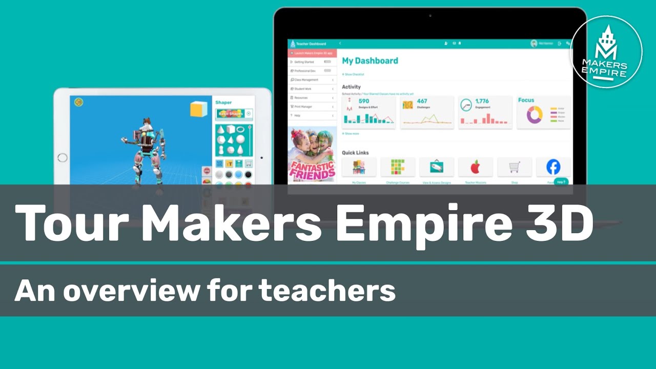 Tour Makers Empire - explore the 3D Design App and Teacher Dashboard ...