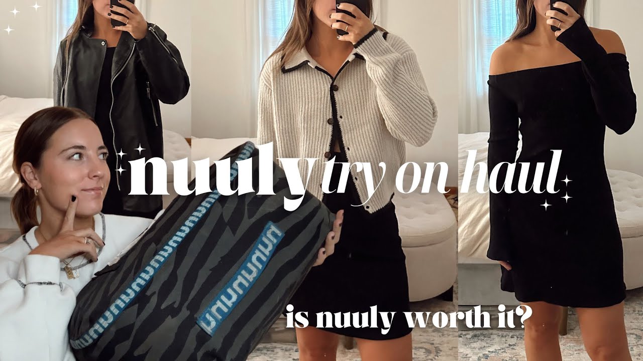 nuuly review | is nuuly worth it? | nuuly try on! - YouTube