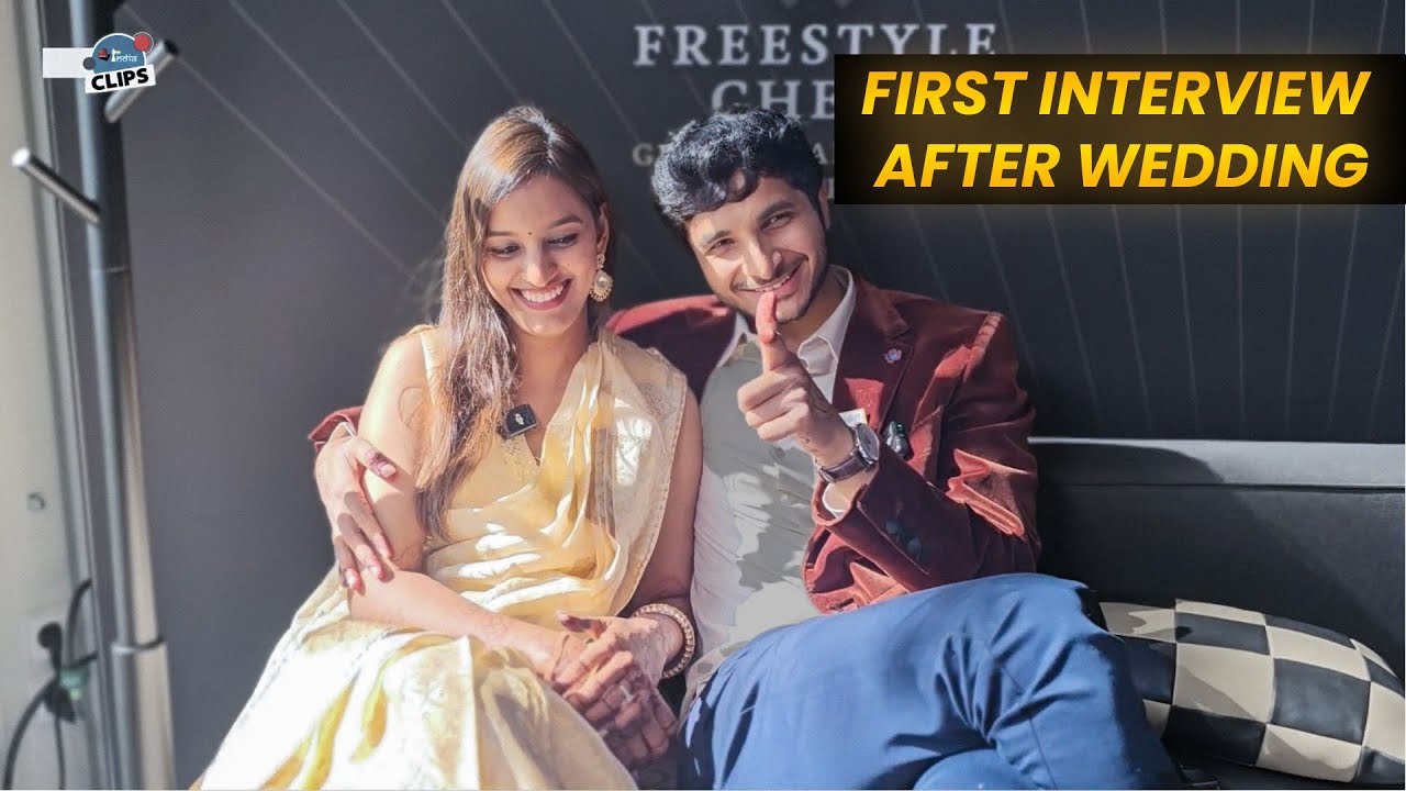 Vidit Gujrathi's first interview after marriage 👀💞 - YouTube