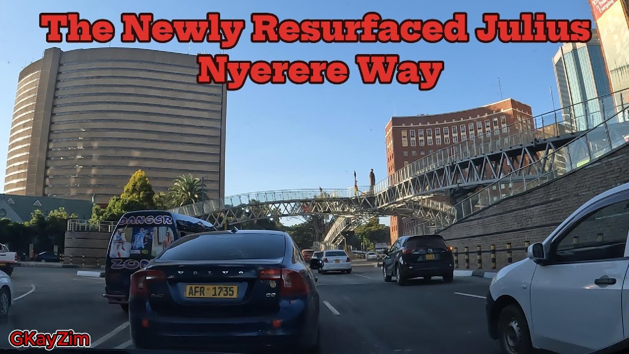 Julius Nyerere way is now opened for Traffic in Harare Zimbabwe #harare ...