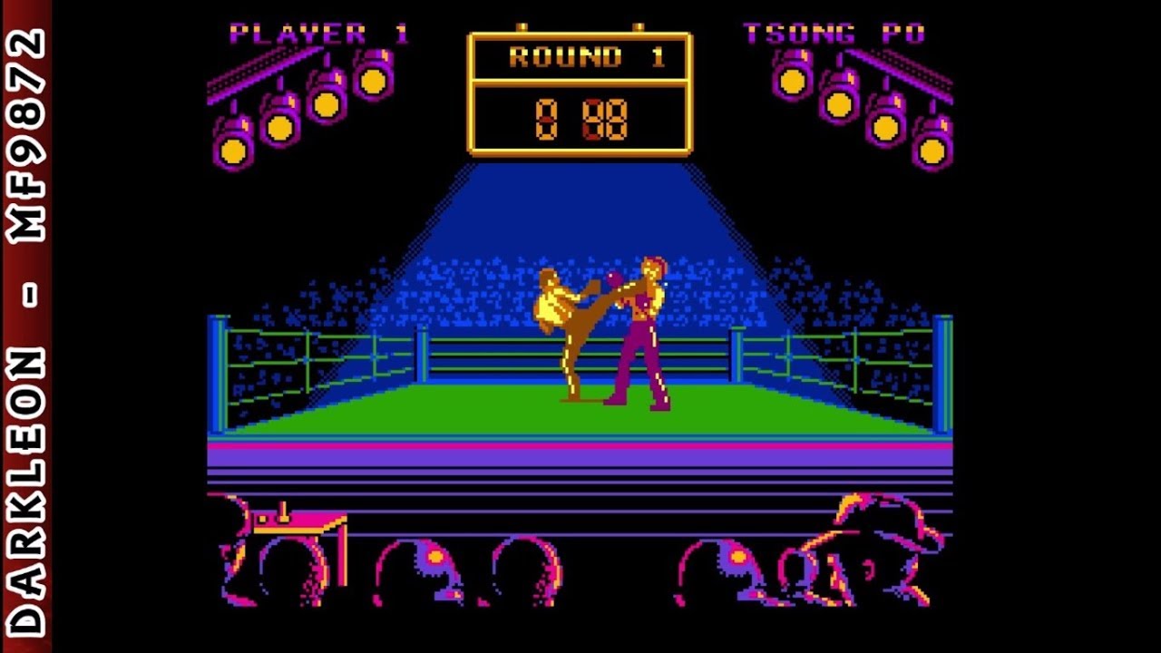 NES - Best of the Best - Championship Karate (1992) - YouTube