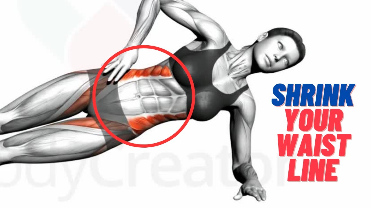 5 minutes a day to see your waistline shrink - YouTube