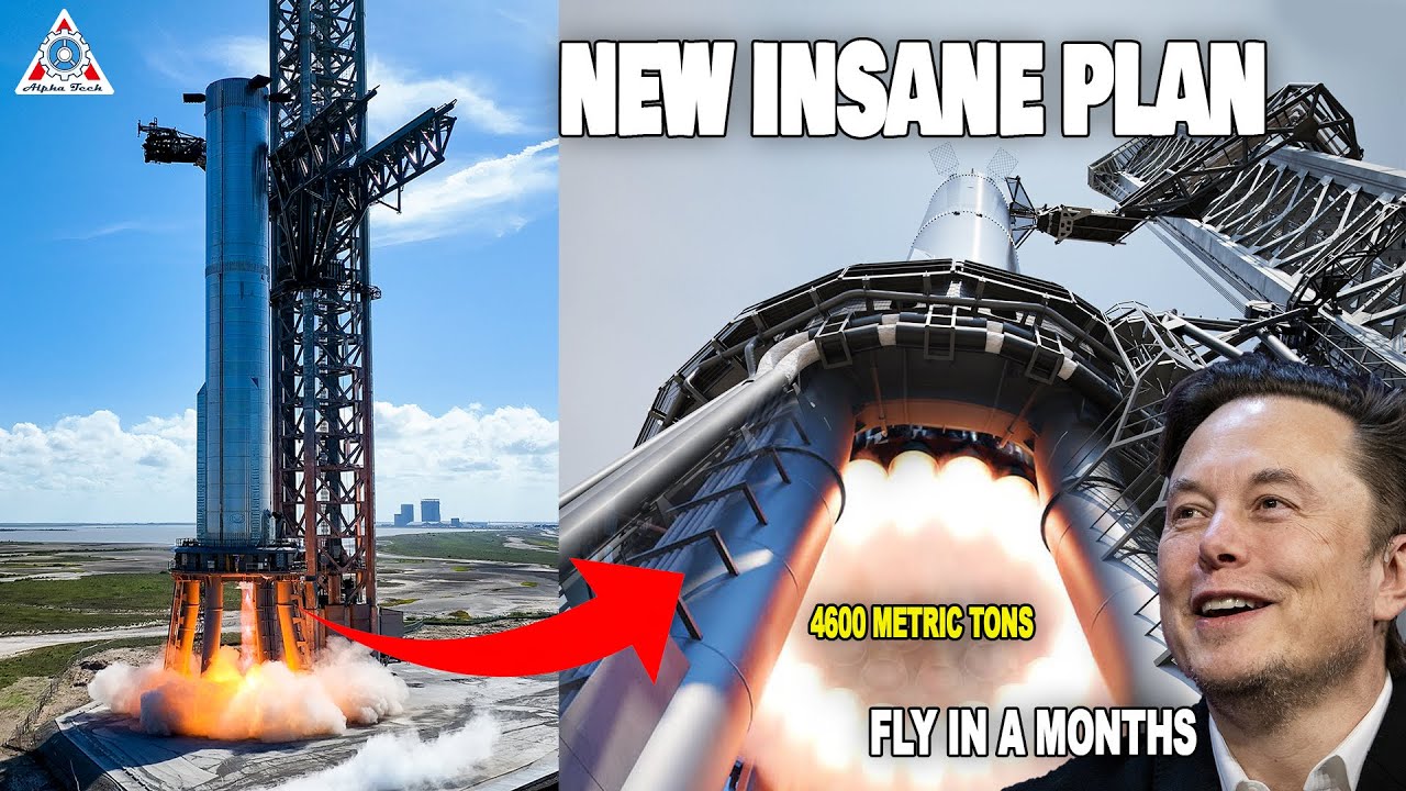 Musk just revealed NEW PLAN for Ship 24&B7-SpaceX's orbital flight test ...