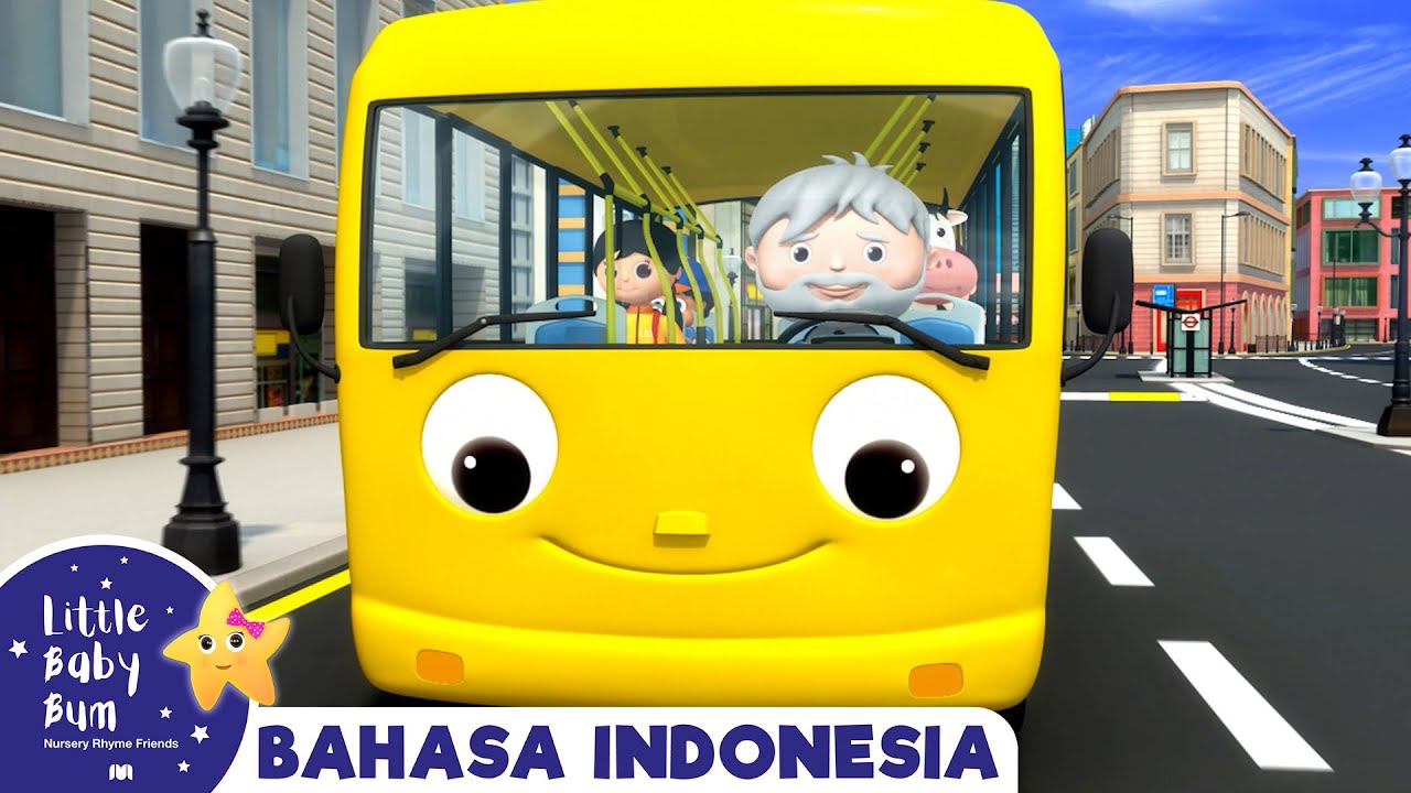 Roda-Roda Bus -v12・Lagu Anak-Anak・30 Menit・Kids Cartoons・Little Baby ...