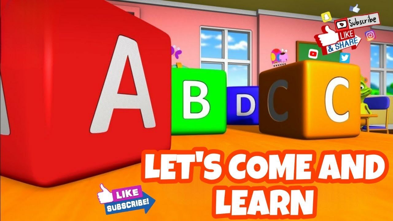 Abc Song For Kids | Abcd Letter Learning || Learn With Fun || Leds For ...