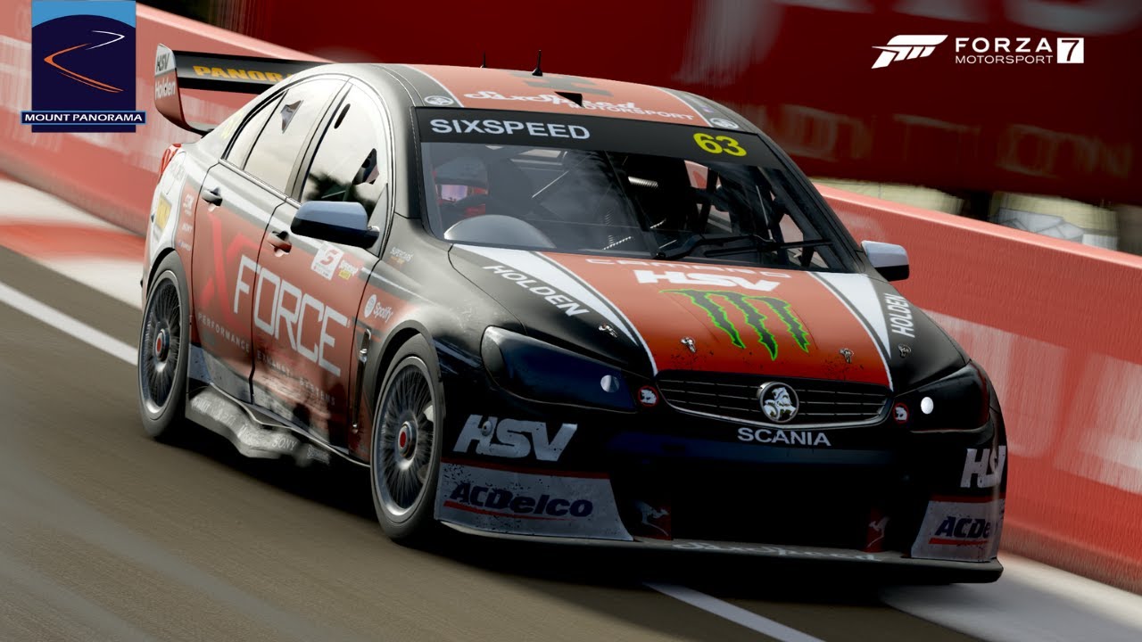 Forza Motorsport 7 Holden VF Commodore V8supercar Racing Around ...