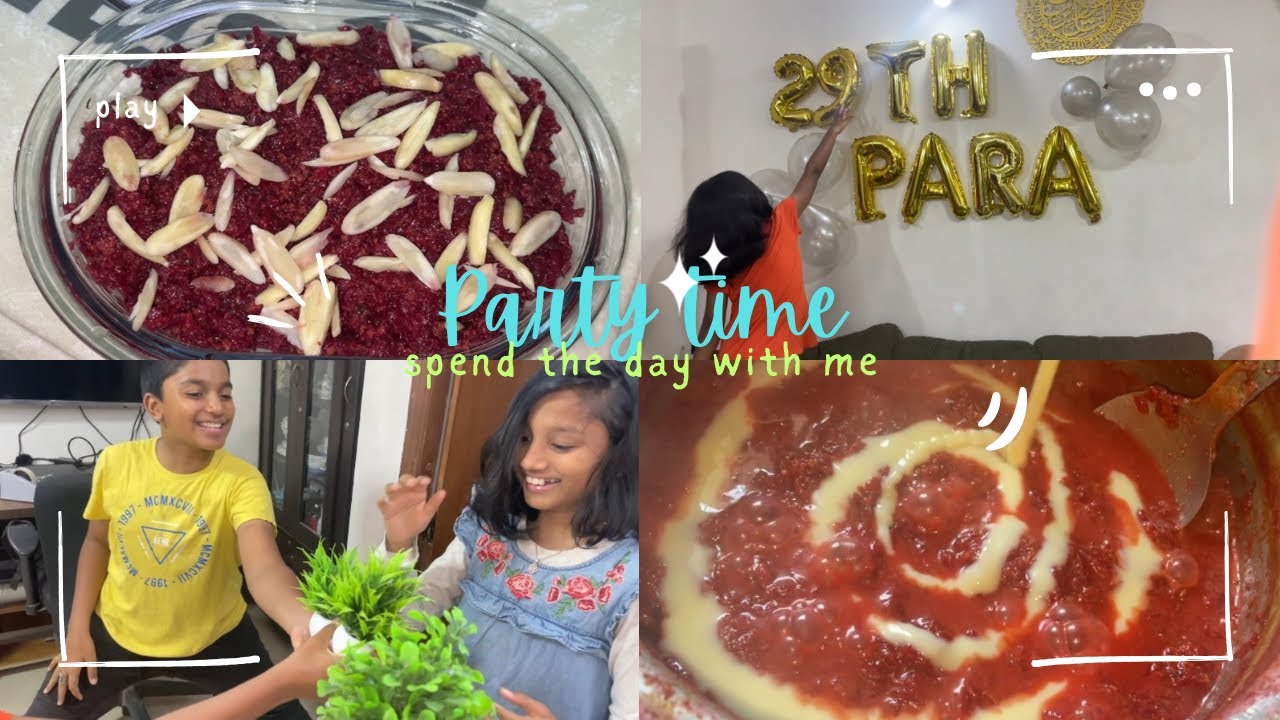 Party time with yummy beetroot desert | a surprise gift for Zahra ...