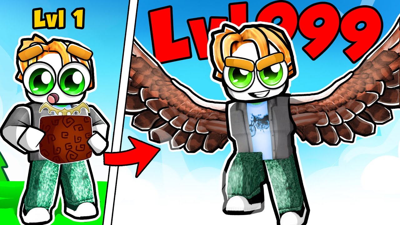 Noob to Max Level FALCON in Blox Fruits - YouTube