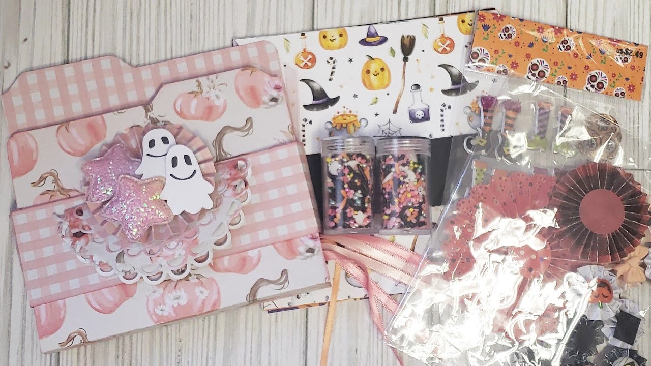 Incoming Halloween File Folder Swap & More👻 - YouTube