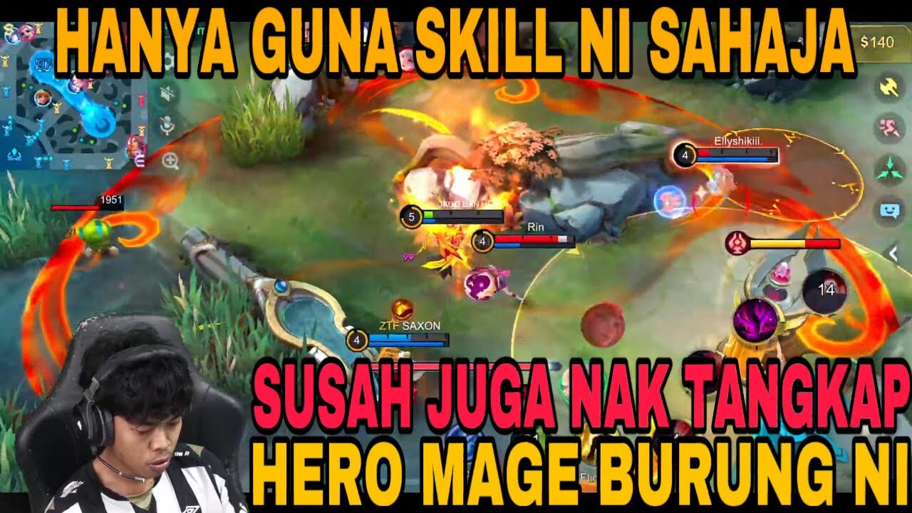 TAK PERLU SUSAH SUSAH CARI KILL DENGAN HERO NI ! HANYA 1 SKILL NI SAHAJA BOLEH BANTAI ! - YouTube