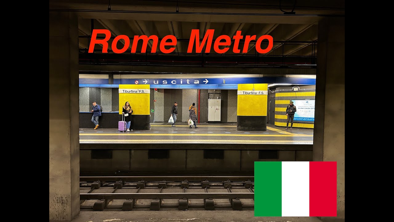 Rome Metro / Metropolitana di Roma - YouTube