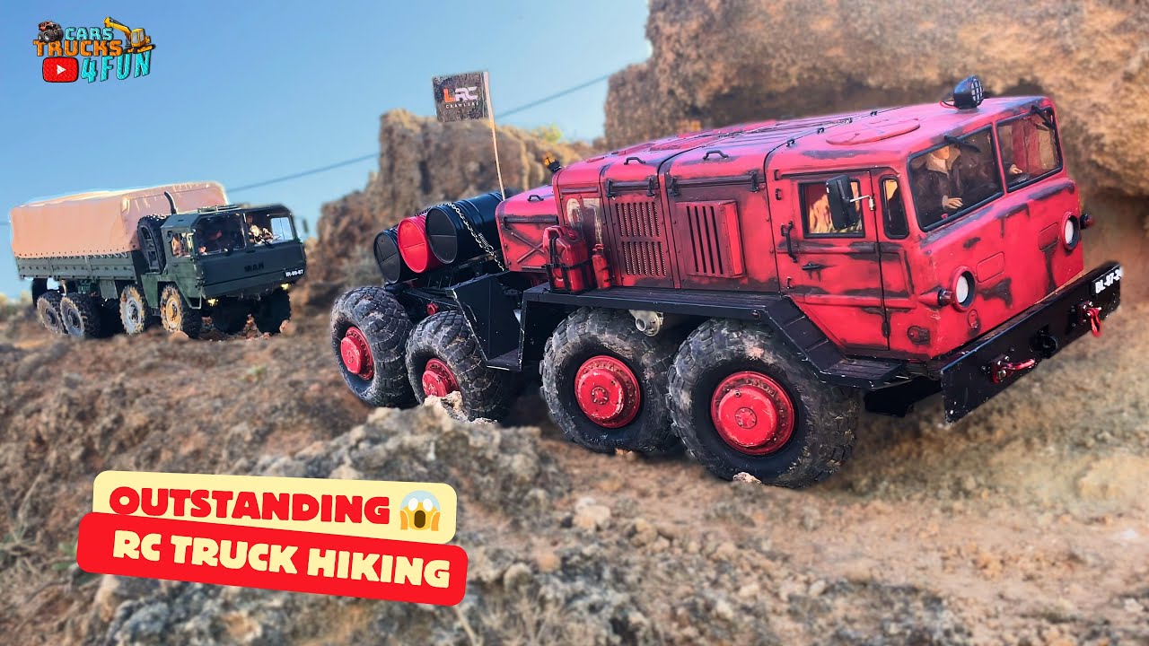 Outstanding 😱 RC Trucks Hiking & Super Scale Crawlers at São Julião ...