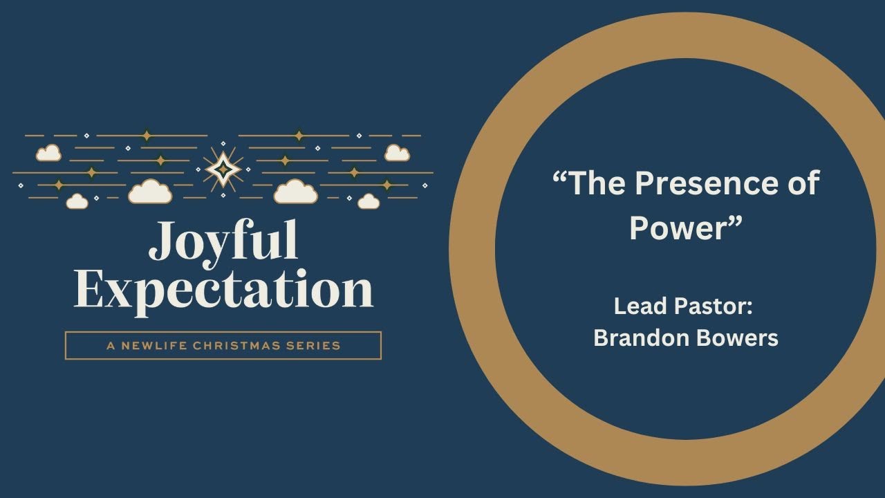 Joyful Expectation: The Presence of Power 12/6/24 - YouTube