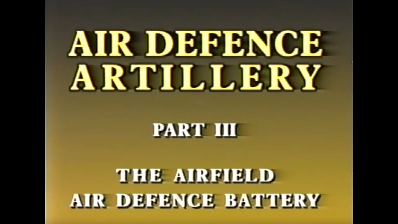 Canadian Forces - Air Defence Artillery: Part 3 - The Airfield Air ...