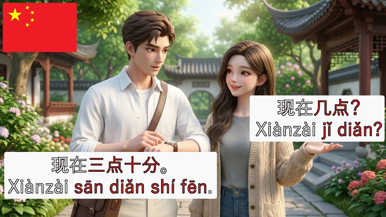 Basic Chinese Conversations for Beginners | HSK 1-2 | Mandarin ...