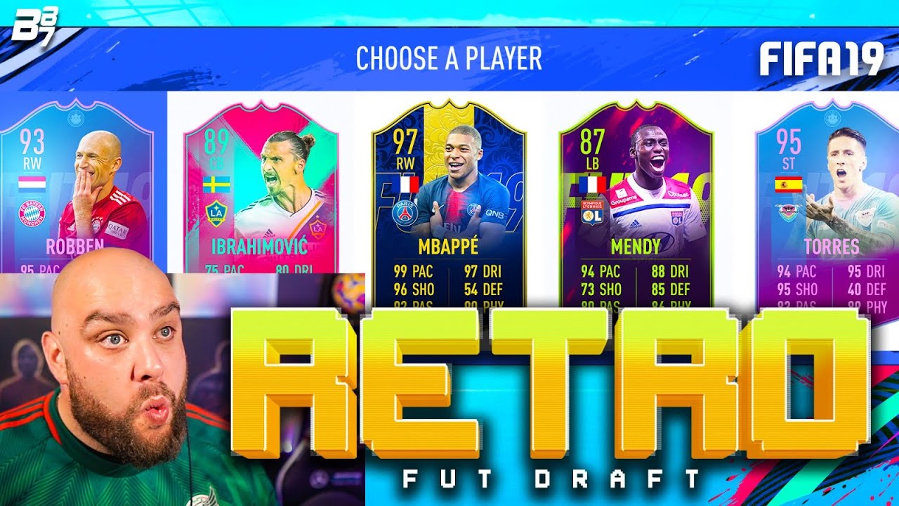 FIFA 19 RETRO FUT DRAFT! INSANE SPECIAL CARDS! - YouTube