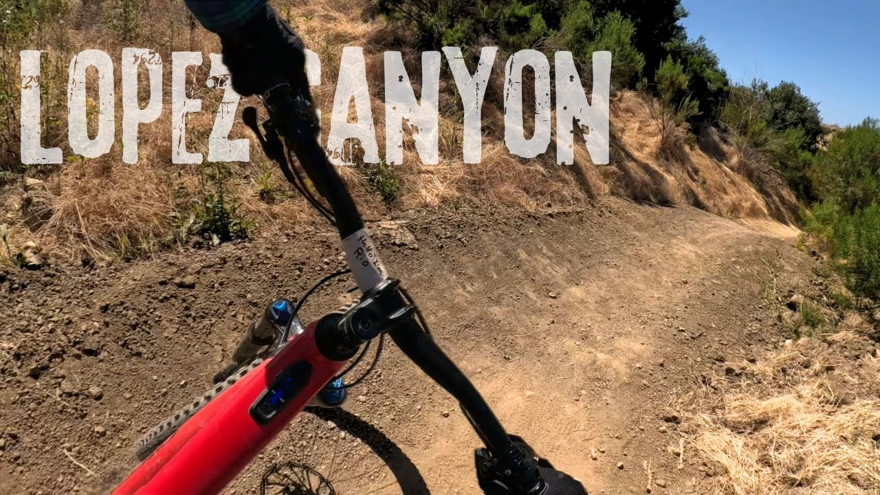 San Diego beginner and intermediate MTB, Lopez Canyon part 7 - YouTube