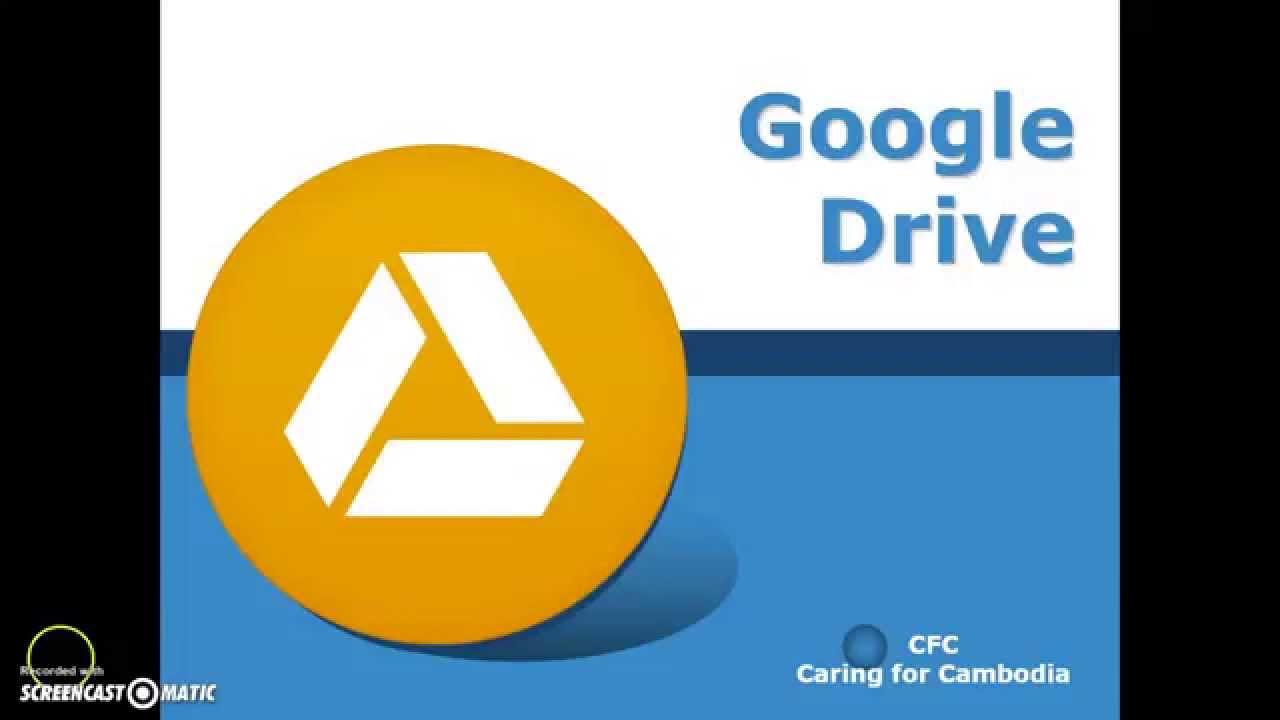 Introduction to Google Drive - YouTube