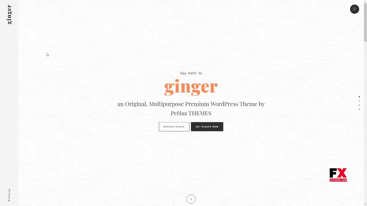 Ginger - Original Multipurpose WordPress Theme Arn Royle - YouTube