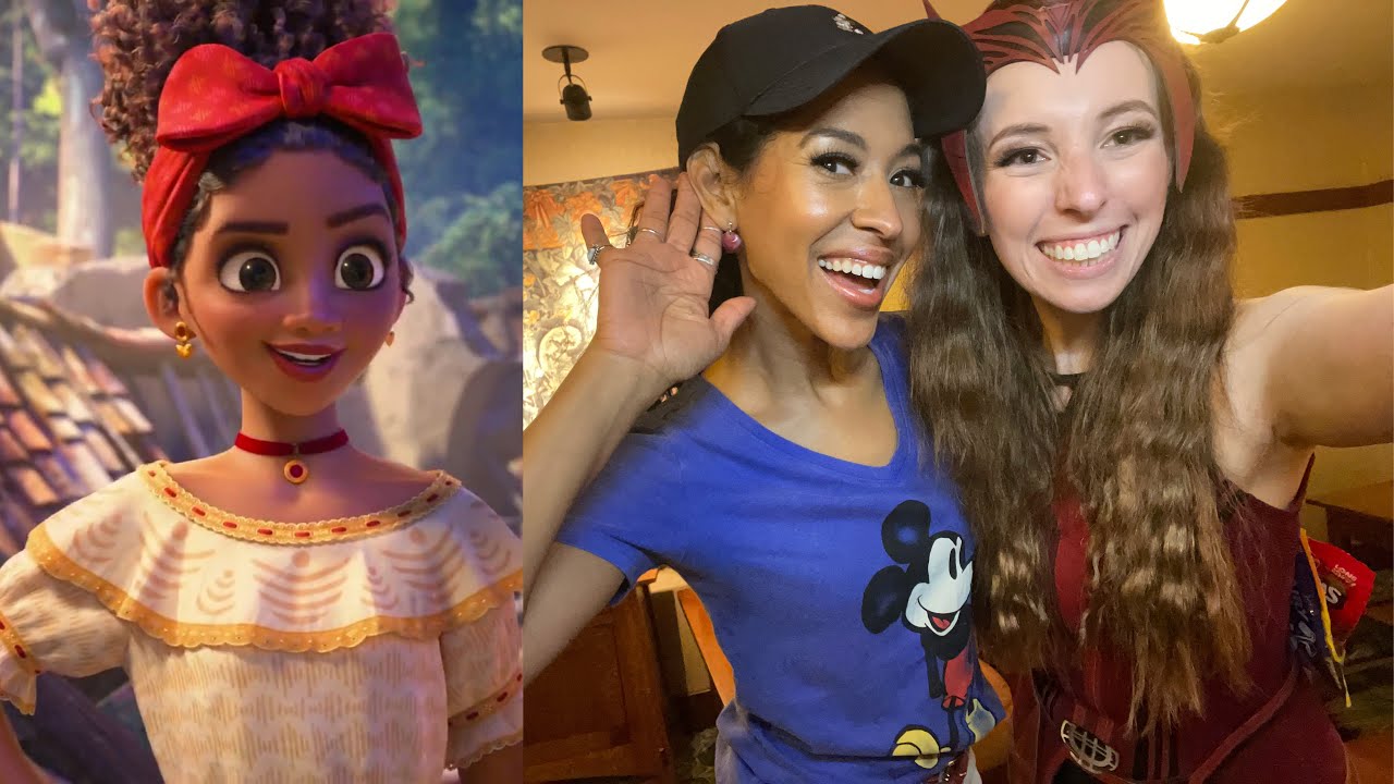 Interview with Adassa (voice of Dolores in Encanto) after the D23 Expo ...
