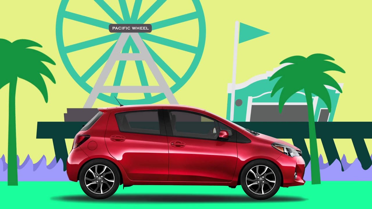 Animated Toyota Yaris Commercial - YouTube