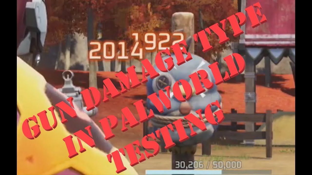 What Type of Damage are Guns In Palworld - YouTube