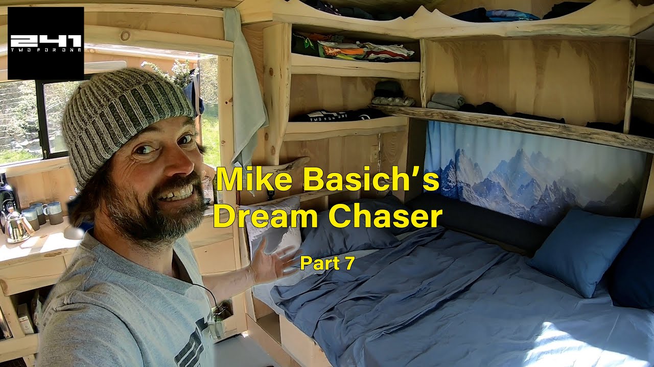 【DIYトレーラーハウスをつくる⑦】Mike Basich’s tiny house "Dream Chaser" built in a ...