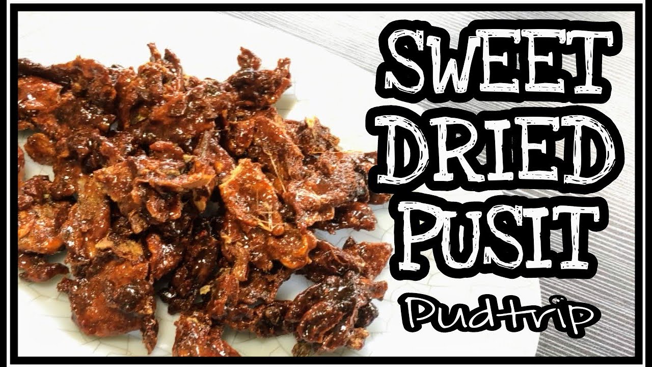 SWEET DRIED PUSIT FOODTRIP | MAKING OF SWEET DRIED PUSIT - YouTube