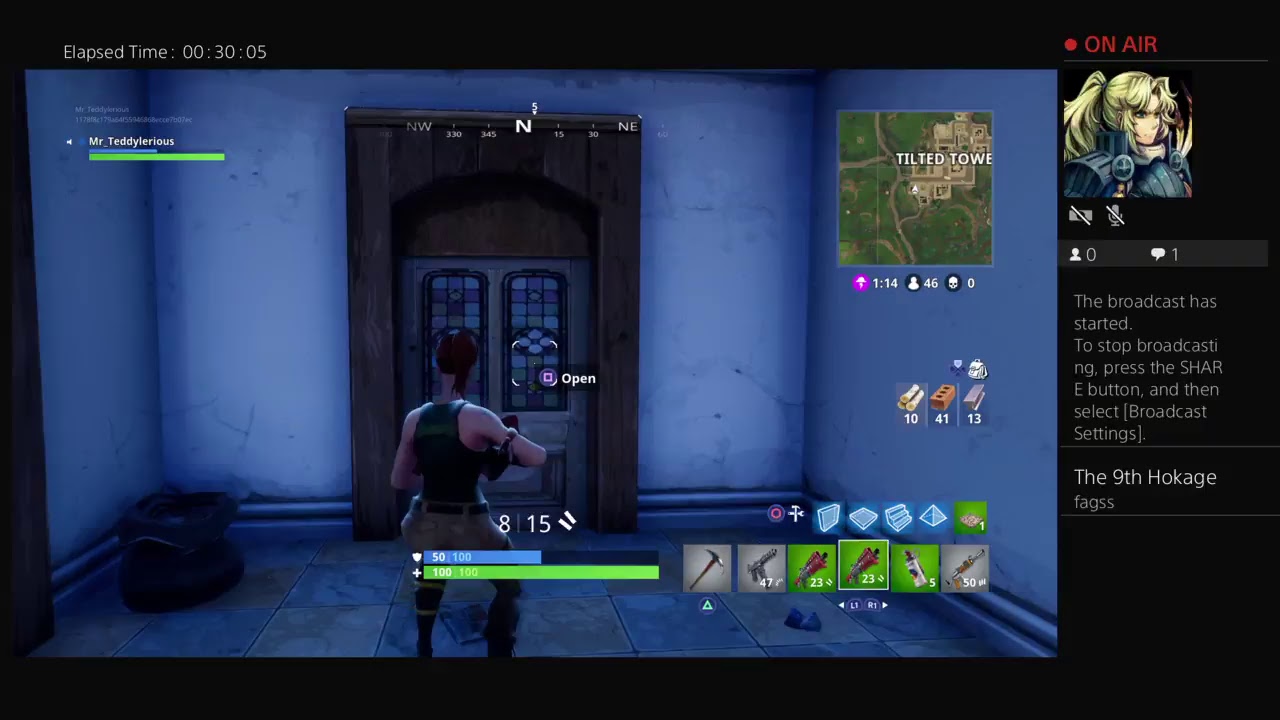 First time playing fortnite - YouTube