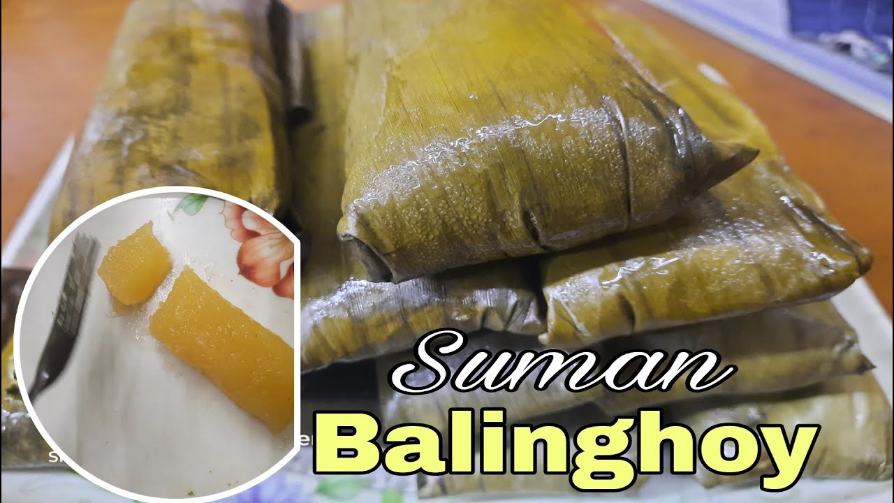 Cassava Suman ( Suman Balinghoy) by Syrene Santos - YouTube