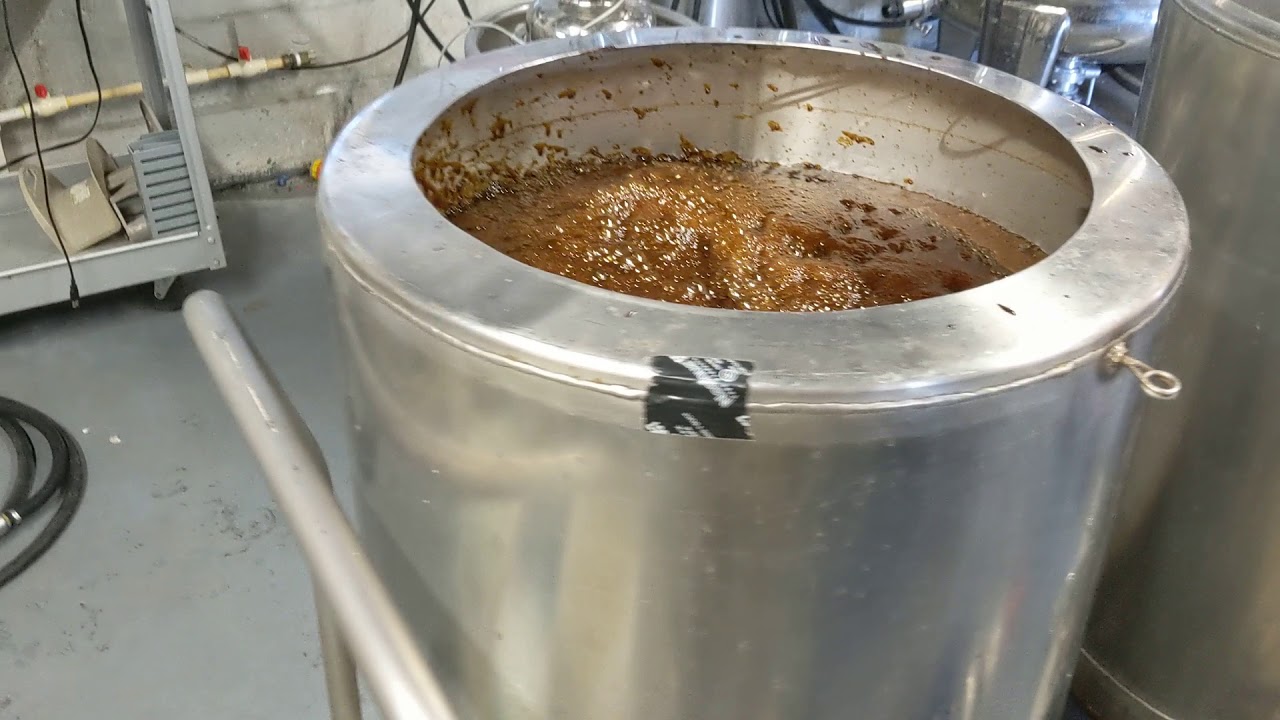 Settling and sterilizing molasses for 1000L batch - YouTube