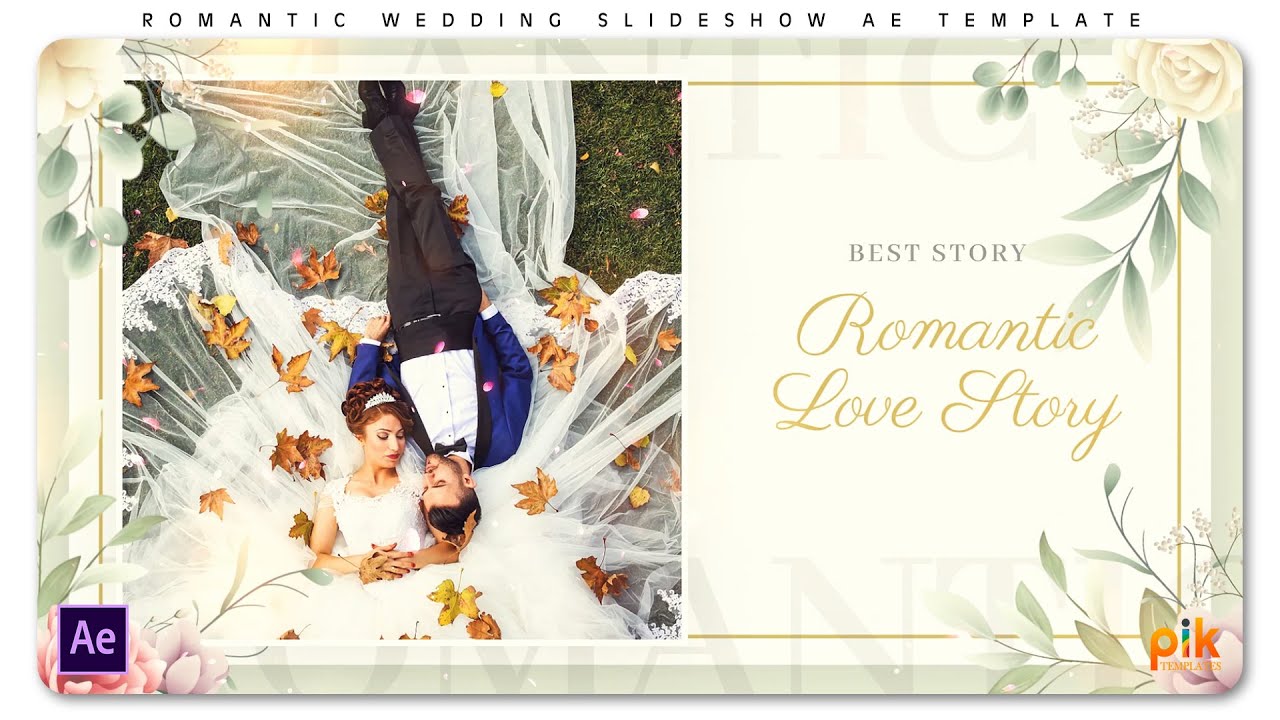 Romantic Wedding Slideshow - Free After Effect Template | Pik Templates ...