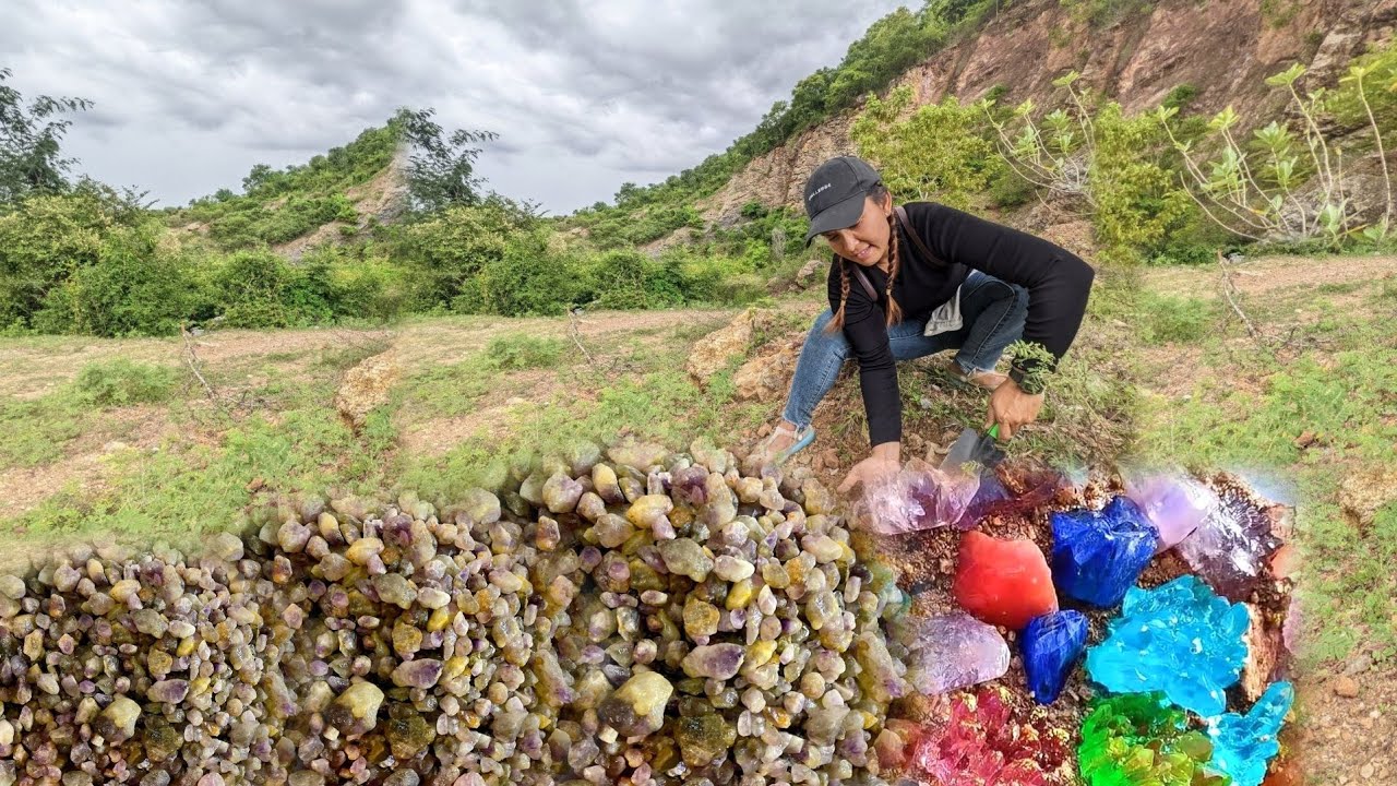 Miner life! Digging up Gemstone, I Discovered Treasures of Incredible ...