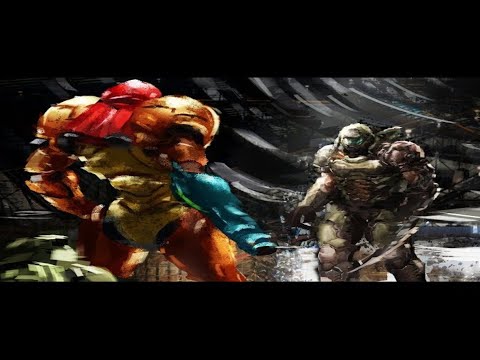 Doomguy meets Samus Aran - YouTube