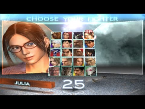 Tekken 4 - Julia (Story Battle) - PlayStation 2 Gameplay - YouTube