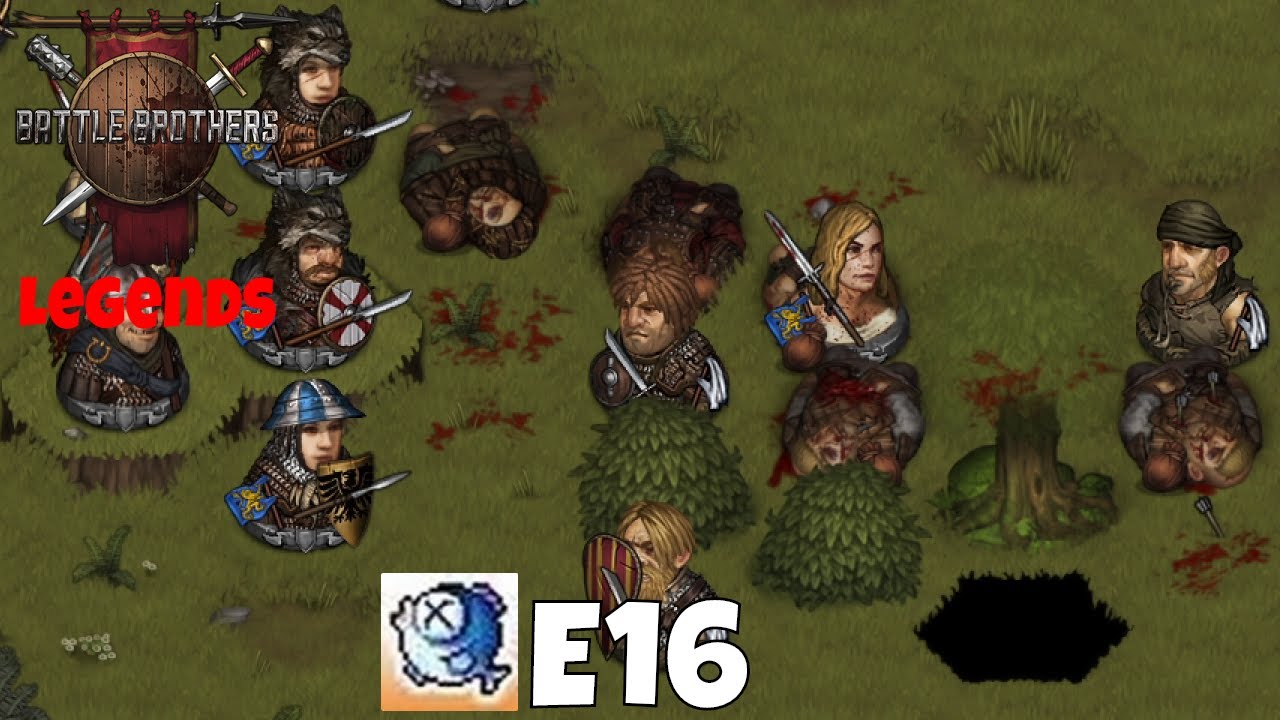 Battle Brothers - E16 Absurdum the Blur - Legends Mod Berserker - YouTube