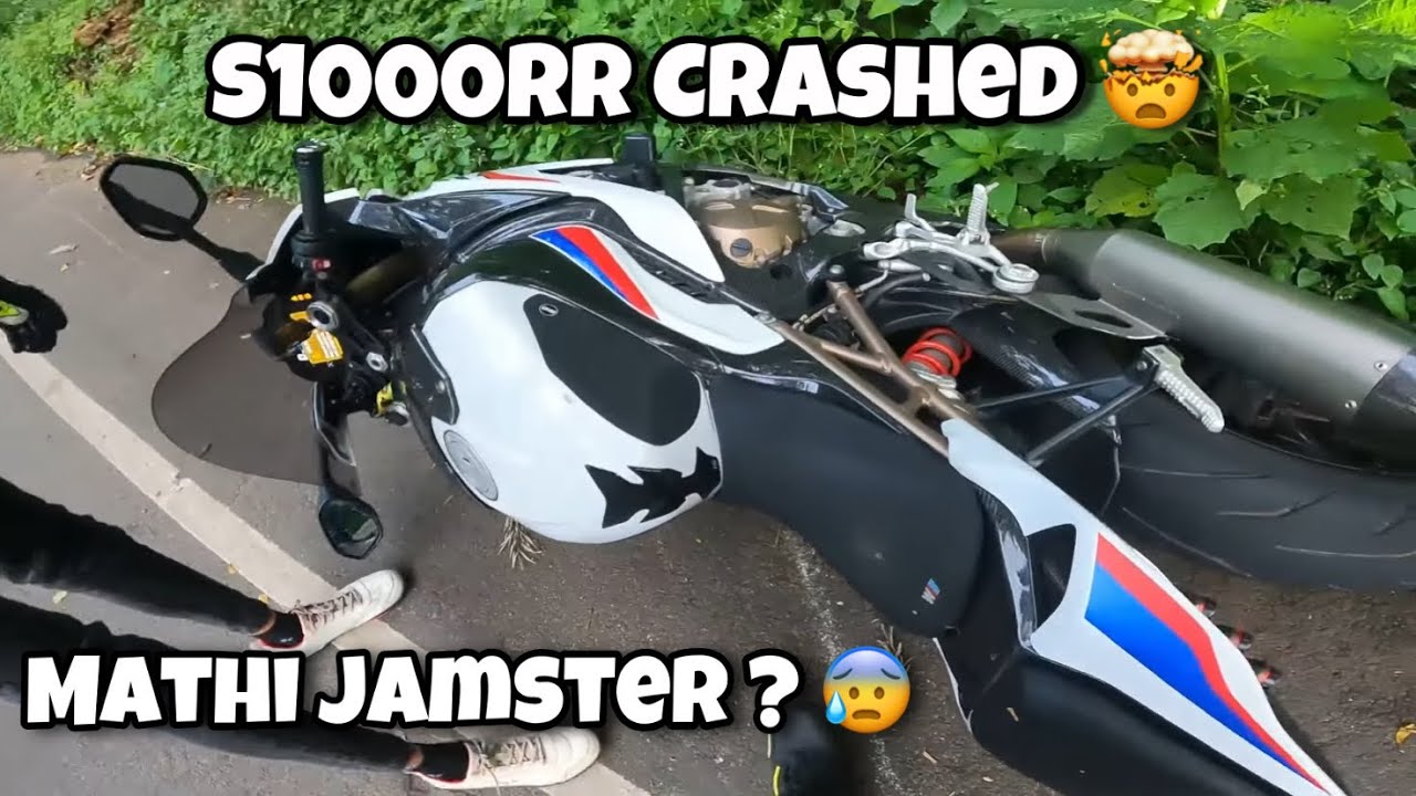 S1000RR Crashed 🤯 Mathi Jamster 😰 | Yercaud | Duke 390 | Benelli 300 ...