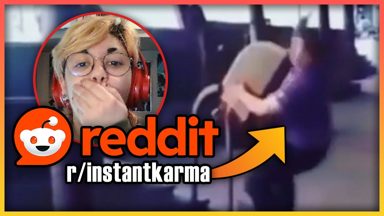 REAZIONE A r/instantkarma! - KARMA INSTANTANEO - YouTube