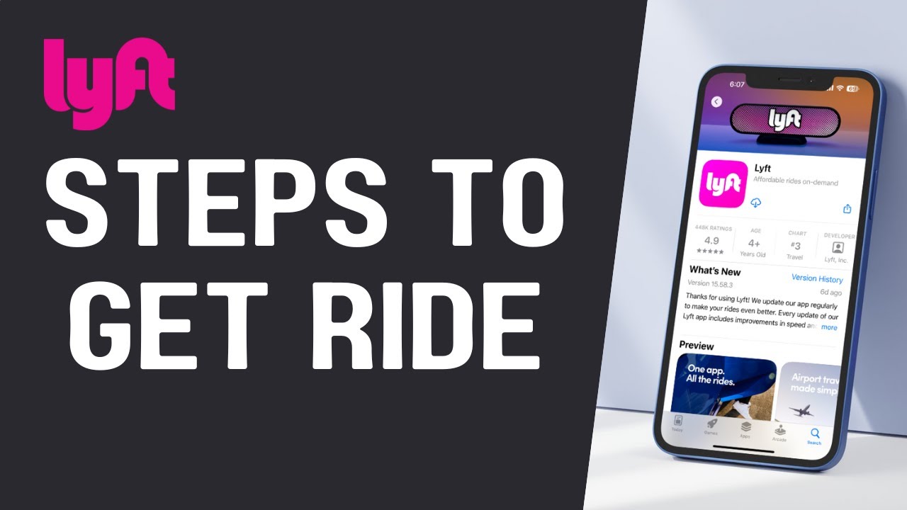 How to Get a Lyft Ride ! - YouTube
