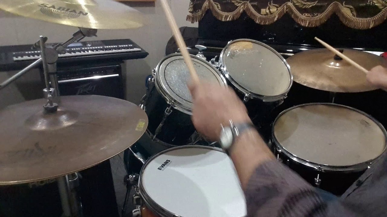 Drum lesson Song 6 Book 3. Funk beat (16th beat) 1. - YouTube