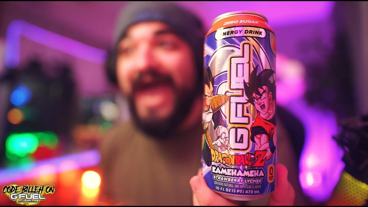G FUEL x DRAGONBALL Z "KAMEHAMEHA" CAN REVIEW! - YouTube