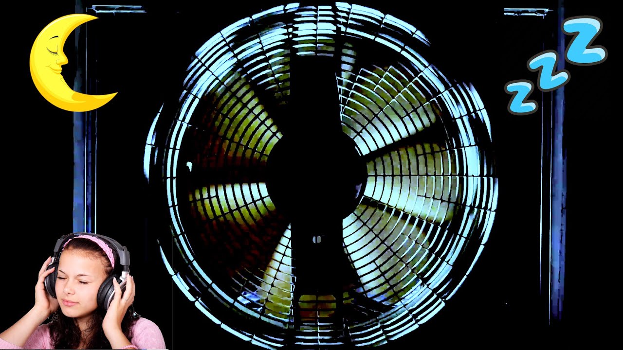 Awesome Window Fan Noise for Sleeping With Black Screen - YouTube