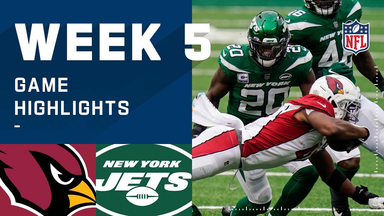 Cardinals vs. Jets Week 5 Highlights | NFL 2020 - YouTube