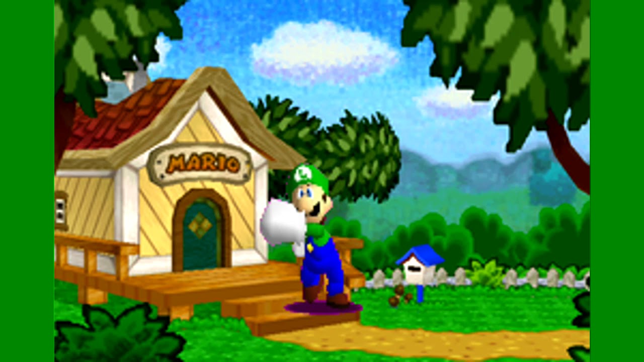 Luigi Outside His House - YouTube
