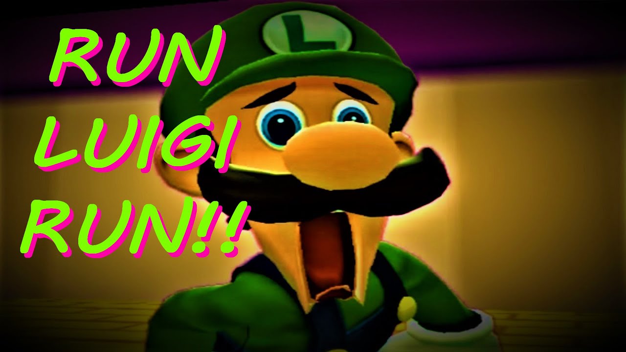 RUN LUIGI RUN 👻🍄 - (Sound Warning) - YouTube