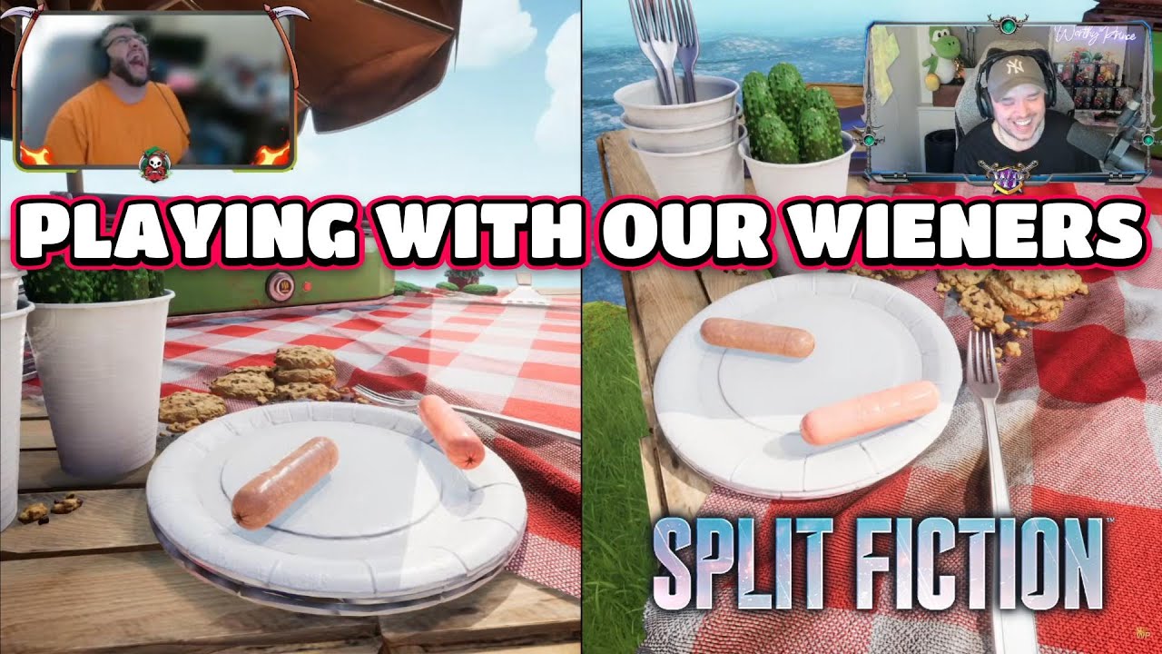 This Was Too Funny! Pigs & Wieners In Split Fiction - YouTube