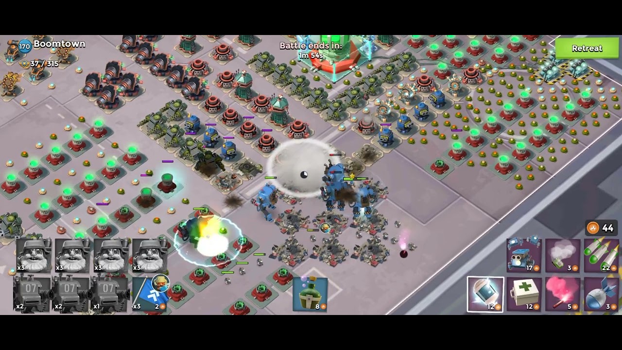 Attacking Operation Duplexity [Boomtown] with 6 Mechs and 15 ...
