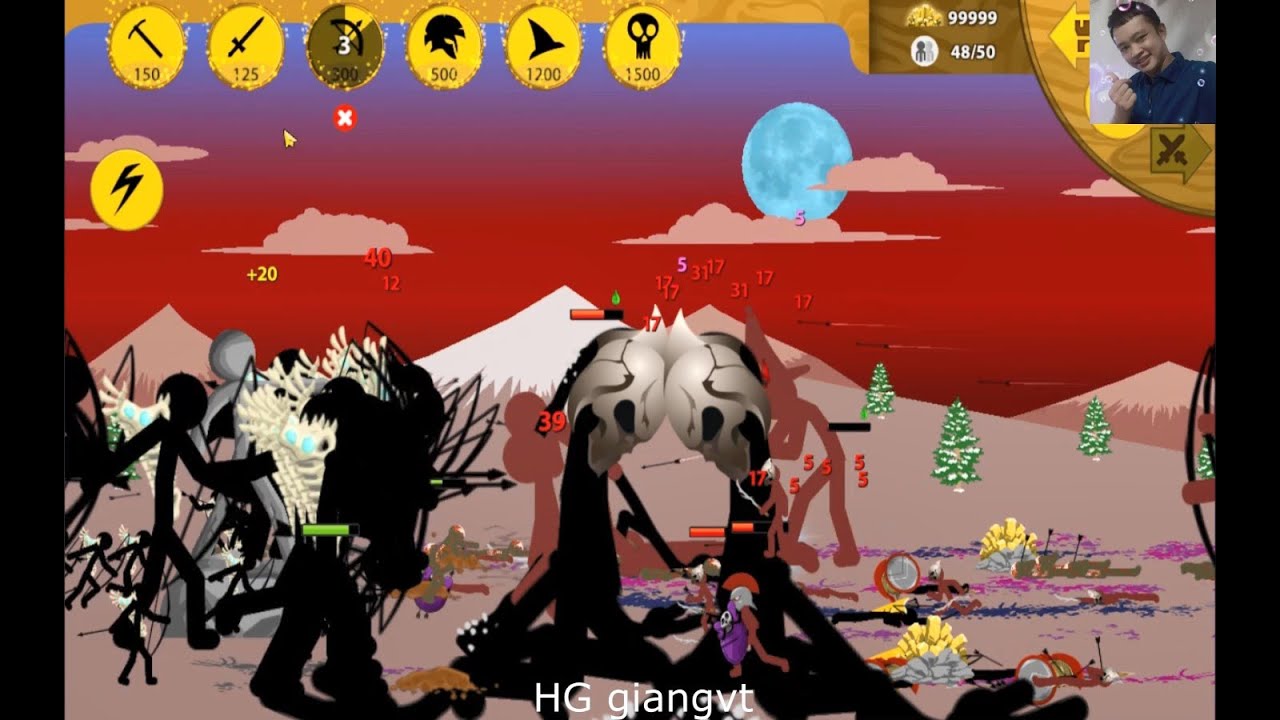 { TẬP128 } EPIC BATTLE ARCHIDON HUGE Stick War Legacy giangvt - YouTube