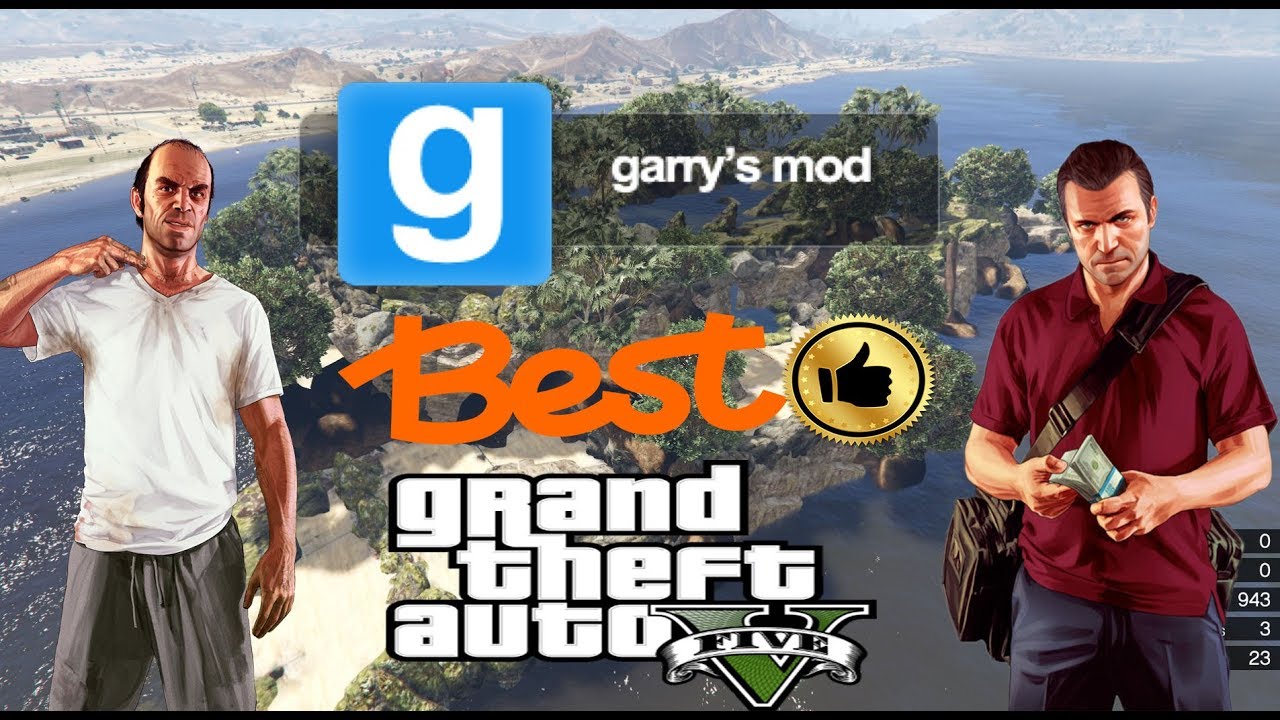 GTA 5 CHARACTERS IN GMOD ! (GARRYS MOD FUNNY MOMENTS) - YouTube