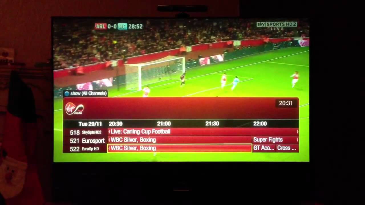 Virgin Media TiVo 15.2 update - menu speed - YouTube